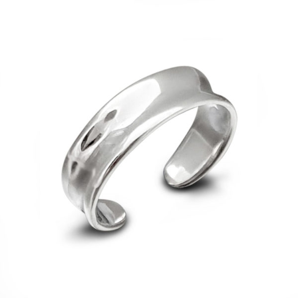 midi aka knuckle silver rings - Studio Jewellery Au
