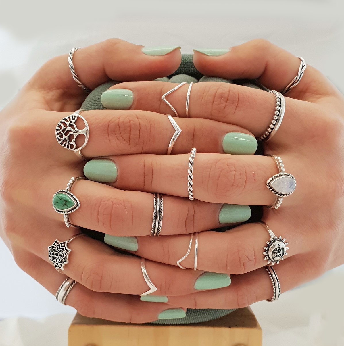 Sterling Silver Rings and Earrings - Studio Jewellery Au